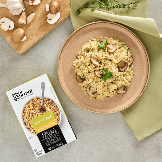 Garlic & Herb Pilaf - High Fiber, Low Calorie | Fiber Gourmet – Fiber ...