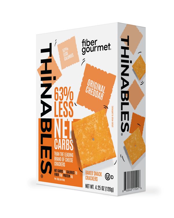 Original Cheddar Thinables – Fiber Gourmet