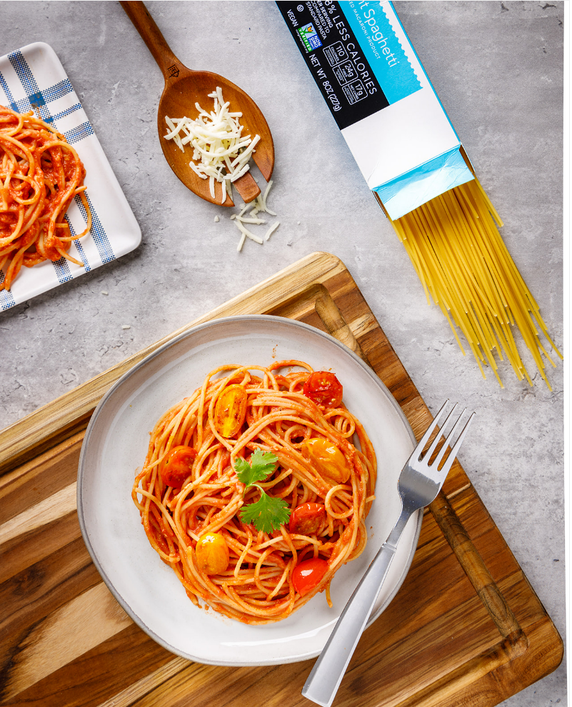 Low Calorie, High Fiber Pasta - Light Spaghetti | Fiber Gourmet – Fiber ...