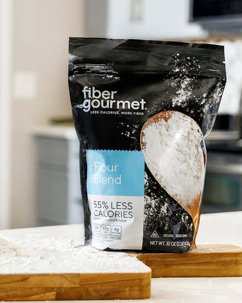 Healthy Flour Blend - Low in calories, High in Fiber | Fiber Gourmet ...
