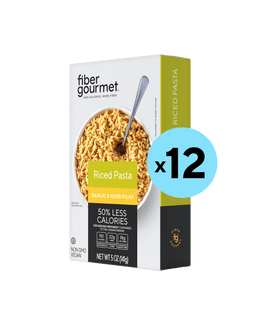 Garlic & Herb Pilaf - High Fiber, Low Calorie | Fiber Gourmet