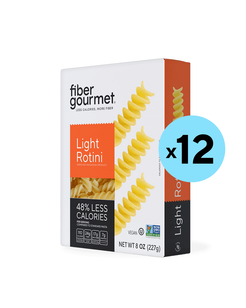 High fiber, low-calorie pasta | Fiber Gourmet – Fiber Gourmet